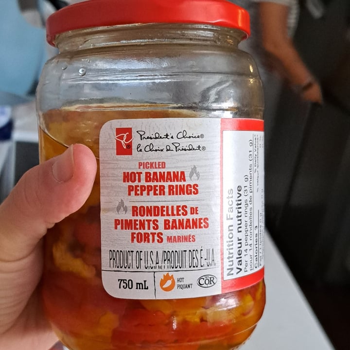President's Choice Pickled Hot Banana Pepper Rings Review | abillion