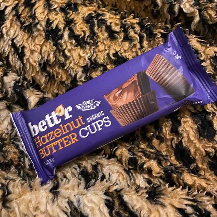 Bett'r Hazelnut butter cups Review | abillion