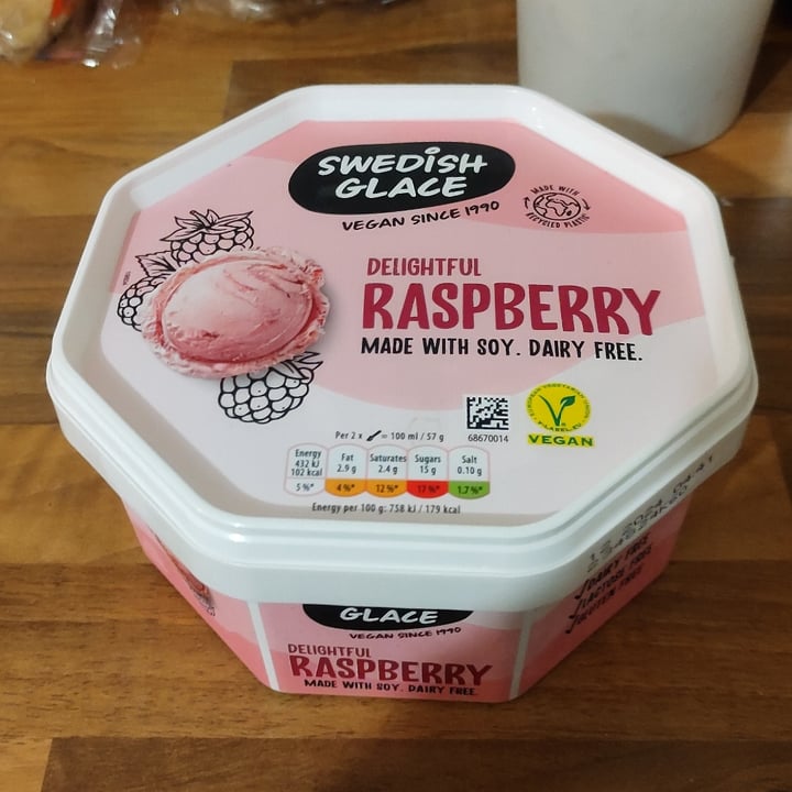 Swedish Glace raspberry ice cream Review | abillion