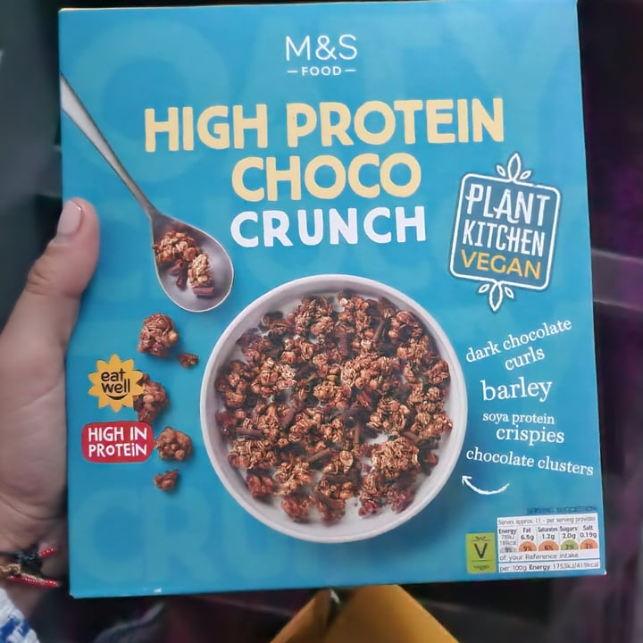 M & S Foods high protein choco chunks Review | abillion