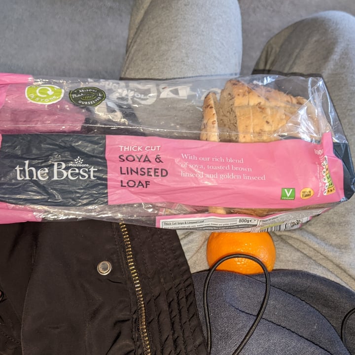 Morrissons The Best Thick Cut Soya & Linseed Loaf Review | abillion