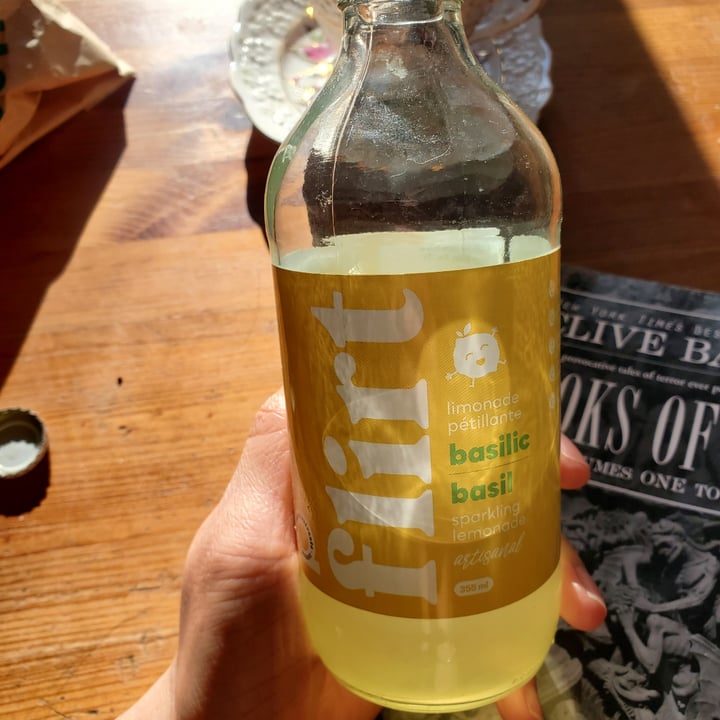 Flirt Basil Sparkling Lemonade Review | abillion