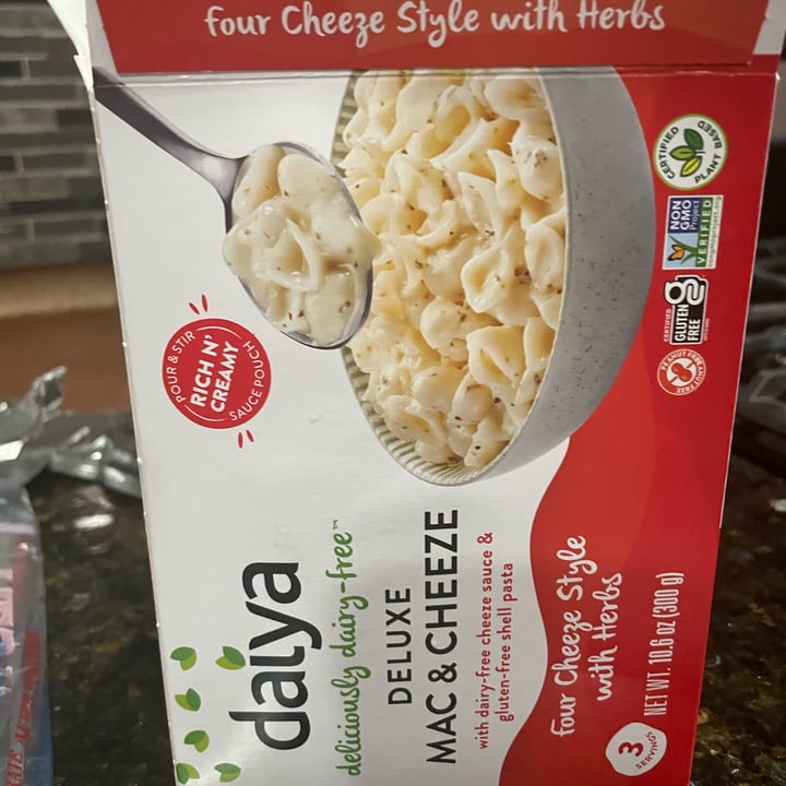 Daiya deluxe mac and cheese four cheese style with herbs Reviews | abillion