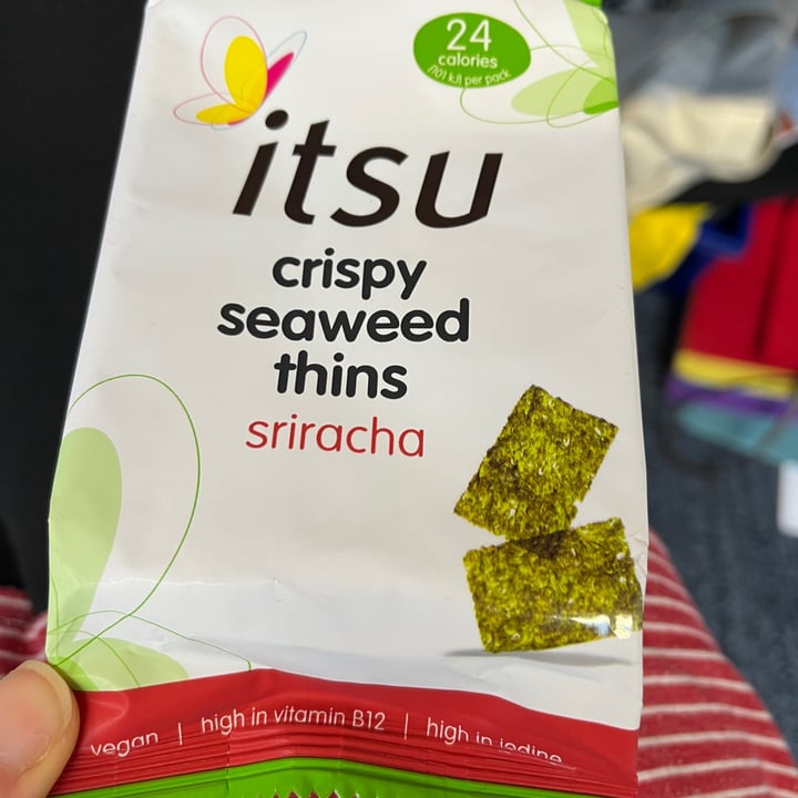 itsu crispy seaweed thins sriracha x3 Review | abillion