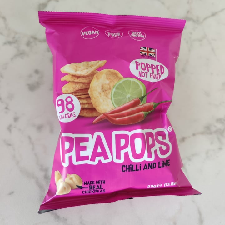 Pea Pops Pea Pops Chilli and Lime Review | abillion