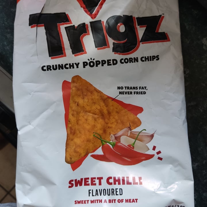 Trigz Trigz Sweet Chilli Crunchy Popped Chips Review | abillion