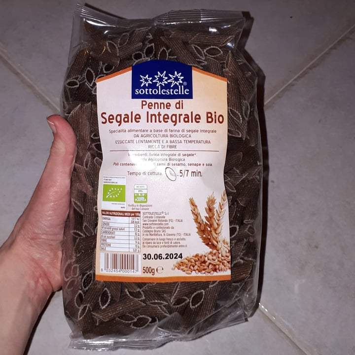 Sottolestelle Penne di Segale Integrale Bio Review | abillion