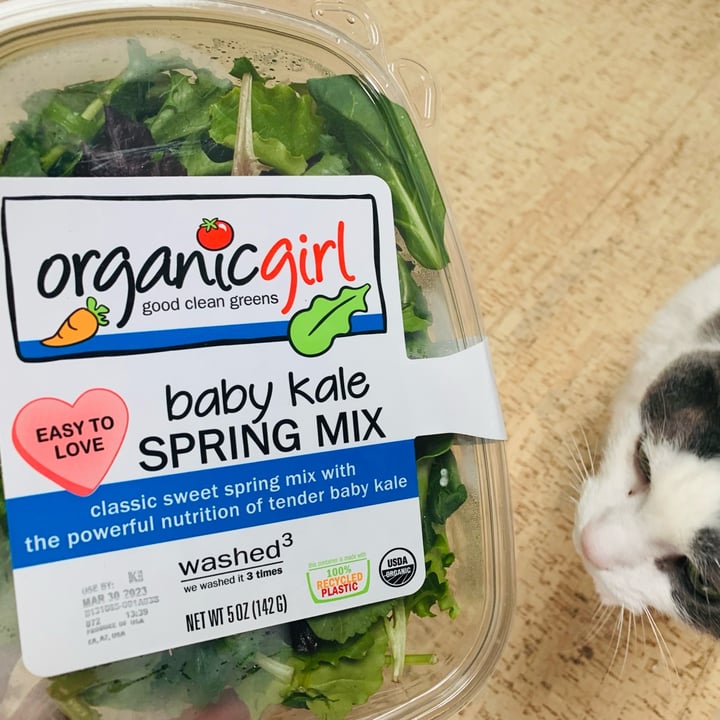 Organic Girl Baby Kale Spring Mix Review | abillion