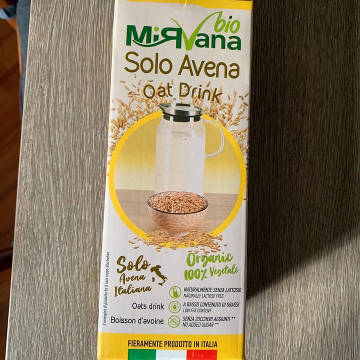 mirvana bio oat milk Review | abillion