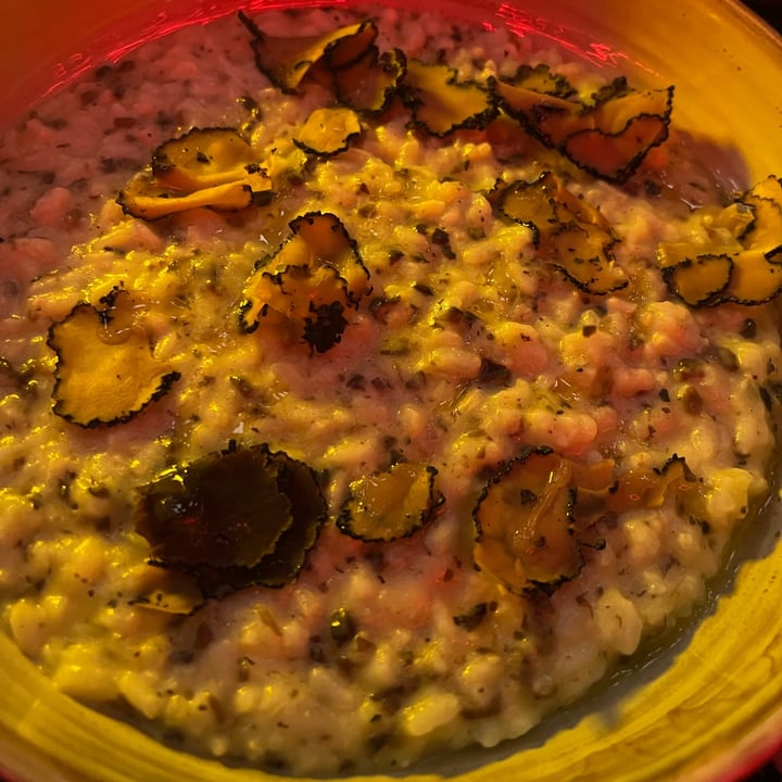 Le Béret Casablanca, Morocco Truffle Risotto (vegetarian NOT VEGAN ...