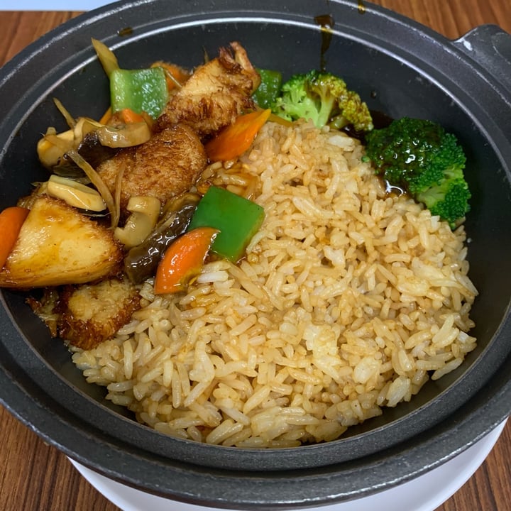 Time's Vege Bukit Batok, Singapore Claypot Sesame ‘Chicken’ Rice Review ...