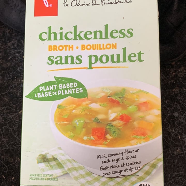 President's Choice Chickenless Broth Review | abillion