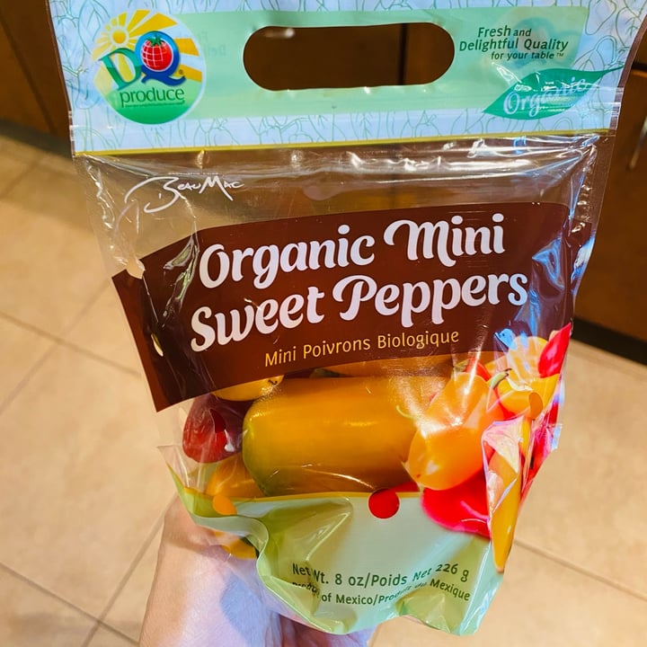 DQ Produce Organic Mini Sweet Peppers Review | abillion