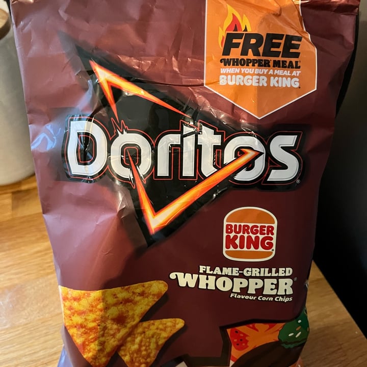 Doritos Flame grilled whopper Review | abillion