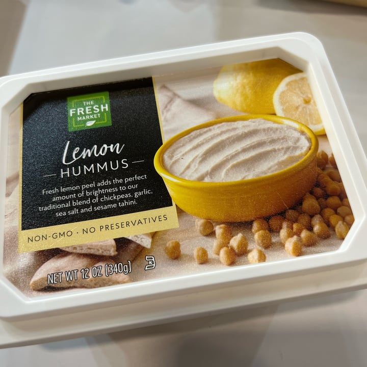 The Fresh Market Lemon hummus Review | abillion