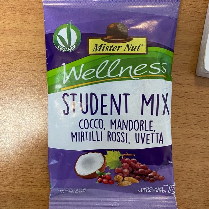 Mister Nut Student Mix Cocco, Mandorle, Mirtilli Rossi, Uvetta. Review ...
