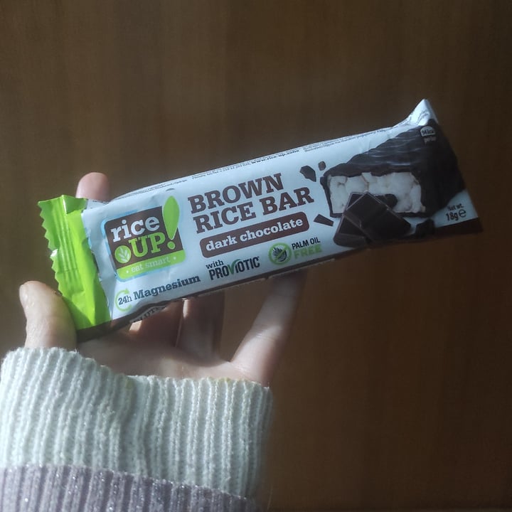 Rice Up! Brown Rice bar dark chocolate Review | abillion