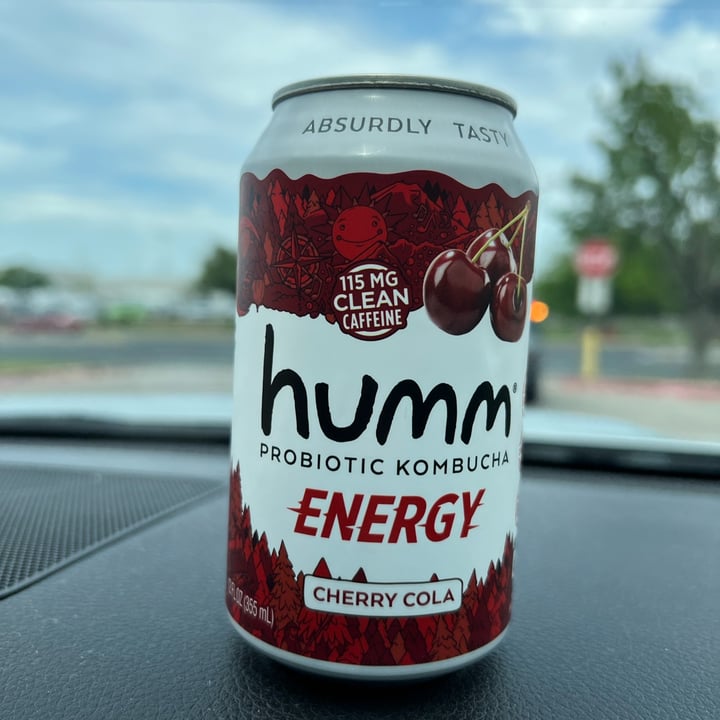 Humm Kombucha Probiotic Kombucha Cherry Cola Review | abillion
