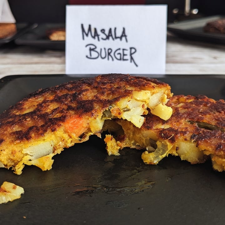Trader Joe's Vegetable Masala Burger Review | abillion