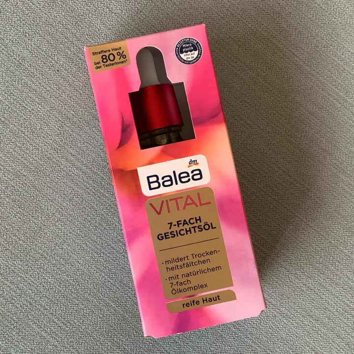 Dm balea Vital Face Oil Review | abillion