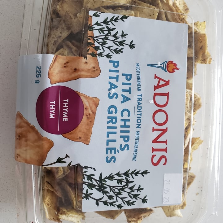Adonis Pita chips Thym Review | abillion