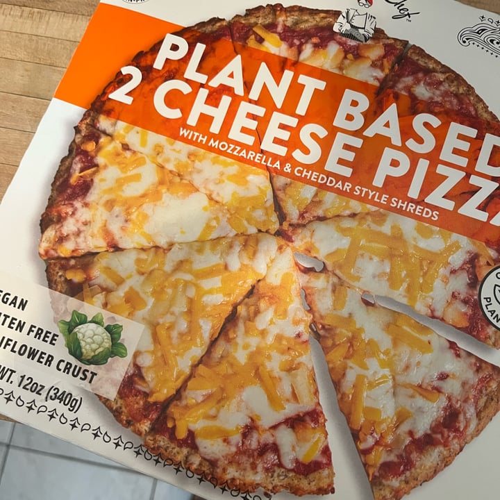 Tattooed Chef Plant Based 2 cheese pizza Review | abillion