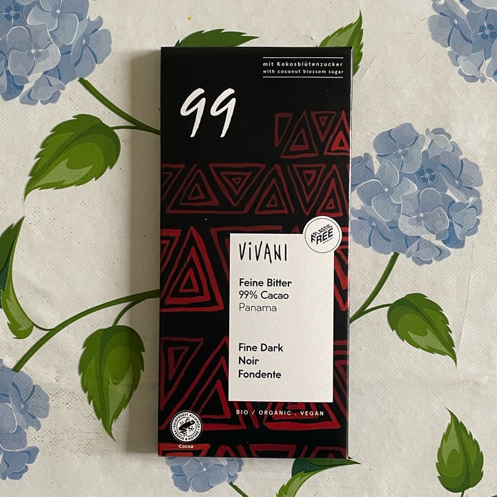 Vivani Feine Bitter 99% Cacao Review | abillion