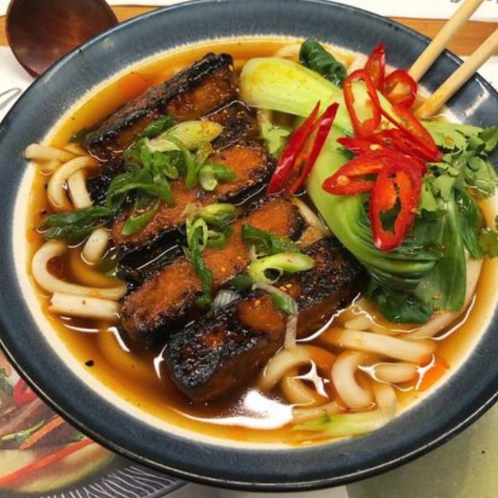 Wagamama United Kingdom Spicy Vegan Short ‘rib’ Ramen Review | abillion