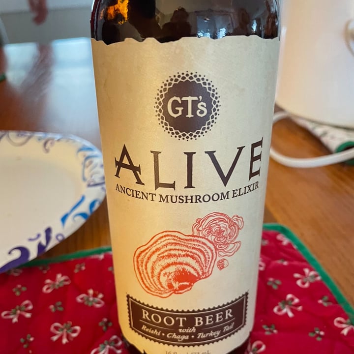 Gts Living Foods Alive Ancient Mushroom Elixir Root Beer Review
