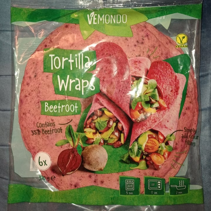 Vemondo Tortilla wraps beetroot Review | abillion