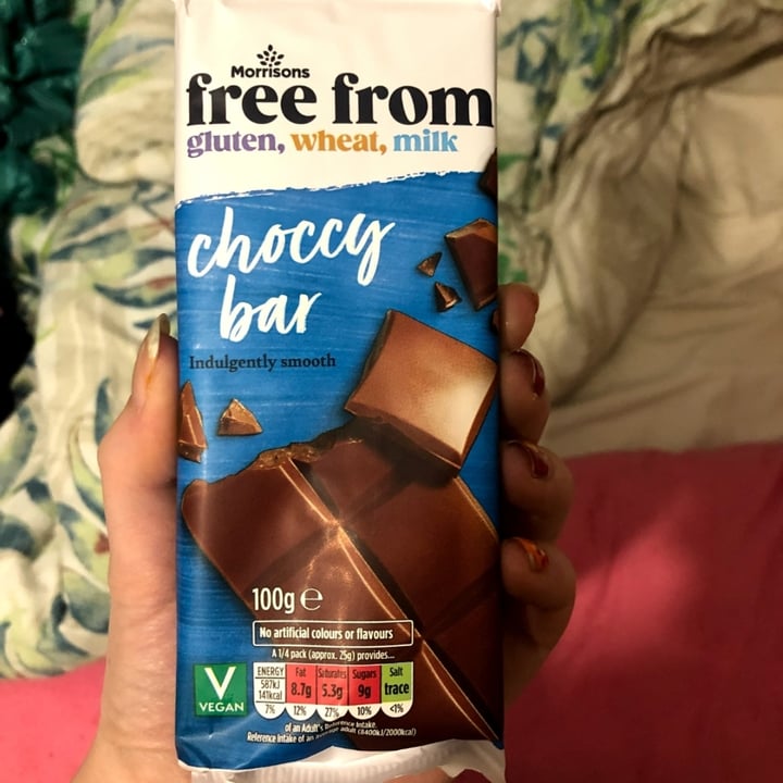 Morrisons Free From Choccy Bar Review | abillion