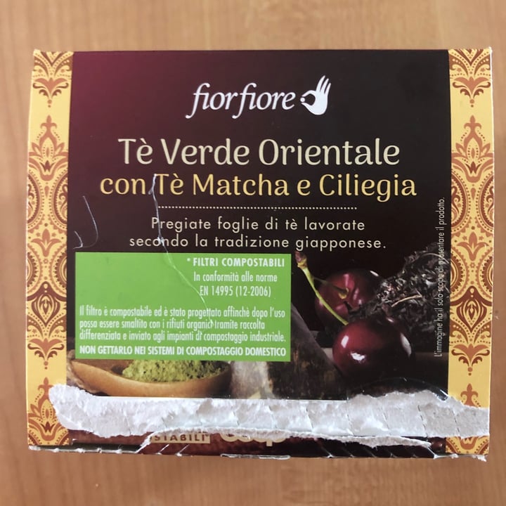 Fior Fiore Coop the verde orientale con matcha e ciliegia Reviews ...