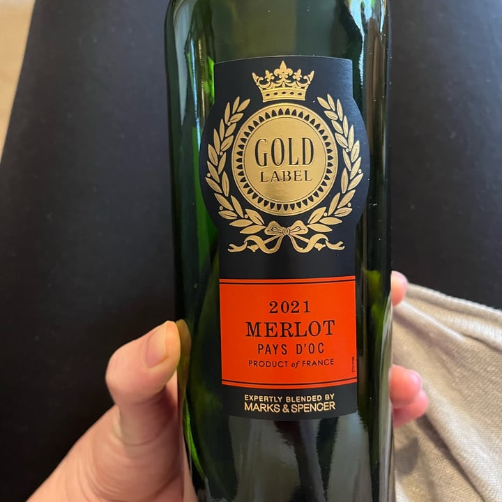 Marks & Spencer Food (M&S) Gold Label Merlot Pays D’oc Review | abillion