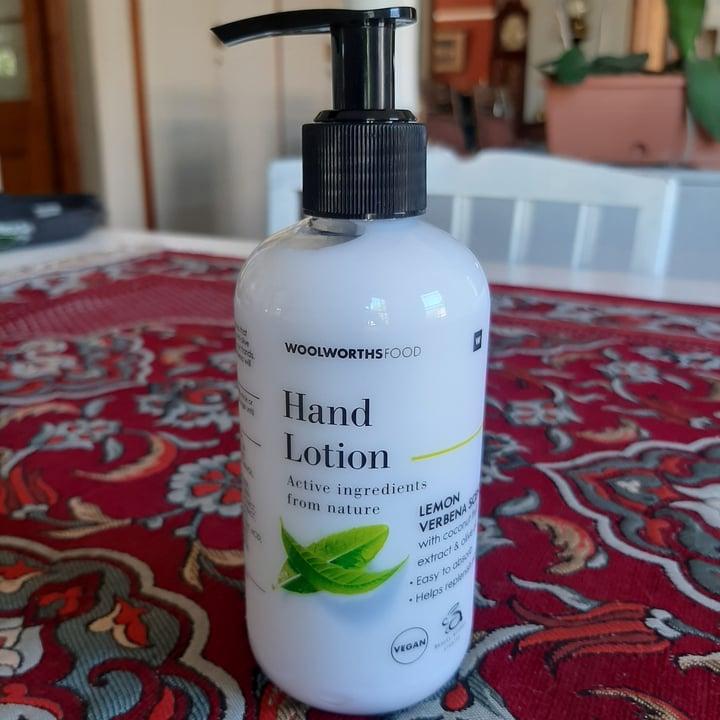 Woolworths Lemon Verbena Hand Lotion Review | abillion