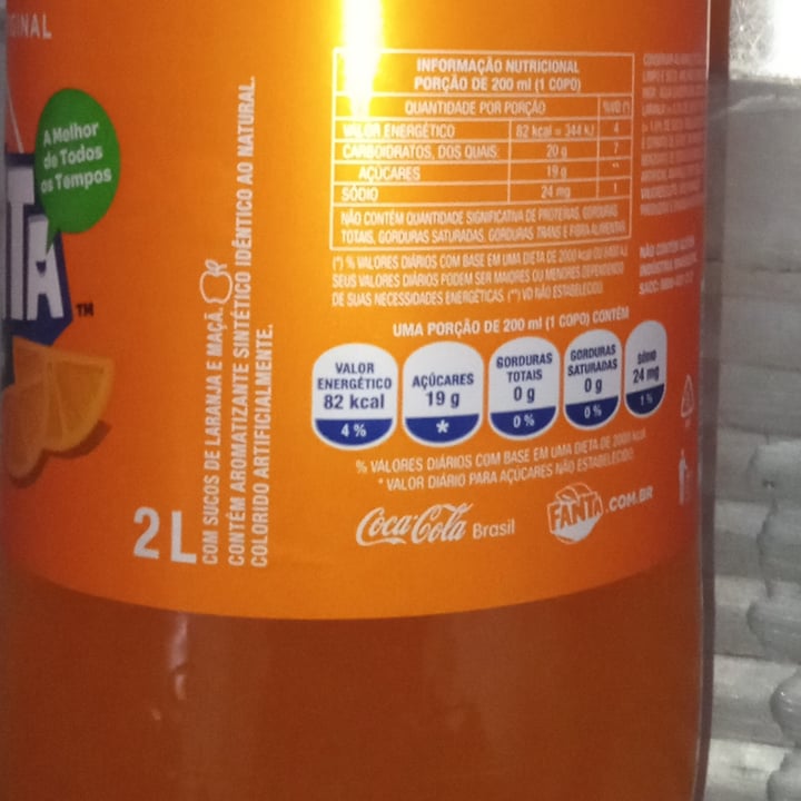 Fanta Fanta laranja 2 litros Review | abillion
