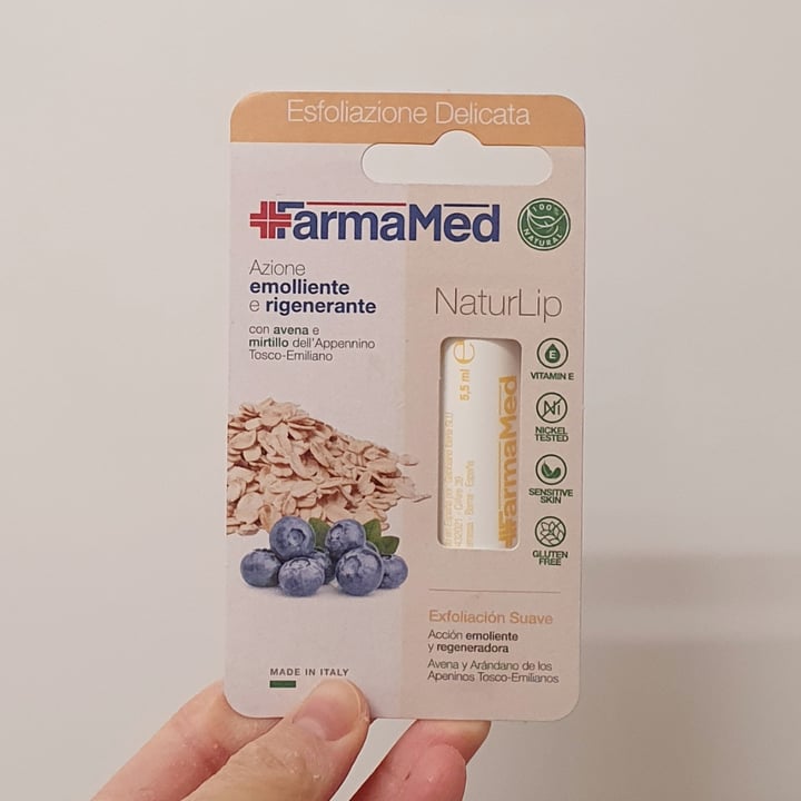 Farmamed Naturlip con avena e mirtillo Review | abillion