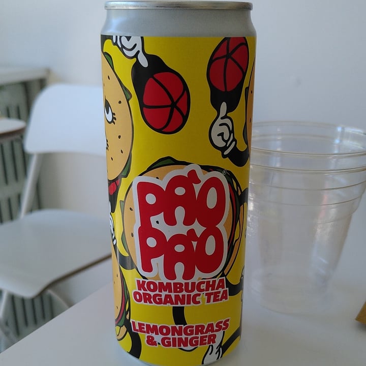 Pao Pao Kombucha kombucha organic tea Lemongrass e Ginger Review | abillion