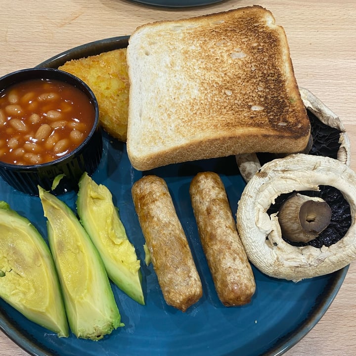 Morrisons Cafe United Kingdom Vegan Breakfast Review | abillion