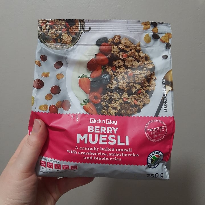 Pick N Pay Berry Muesli Review Abillion
