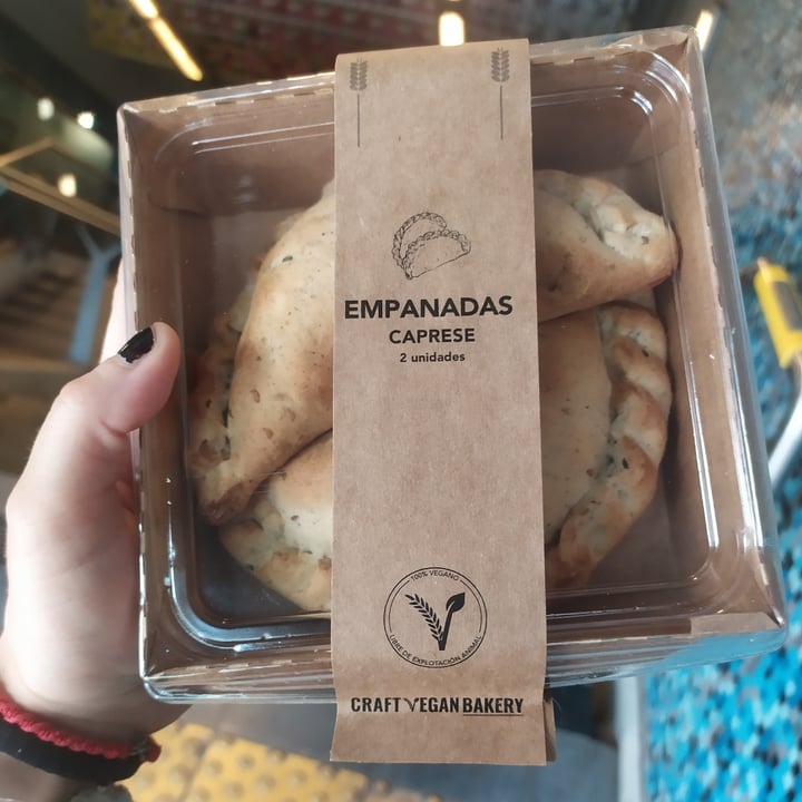 Craft Vegan Bakery empanadas de caprese Review | abillion