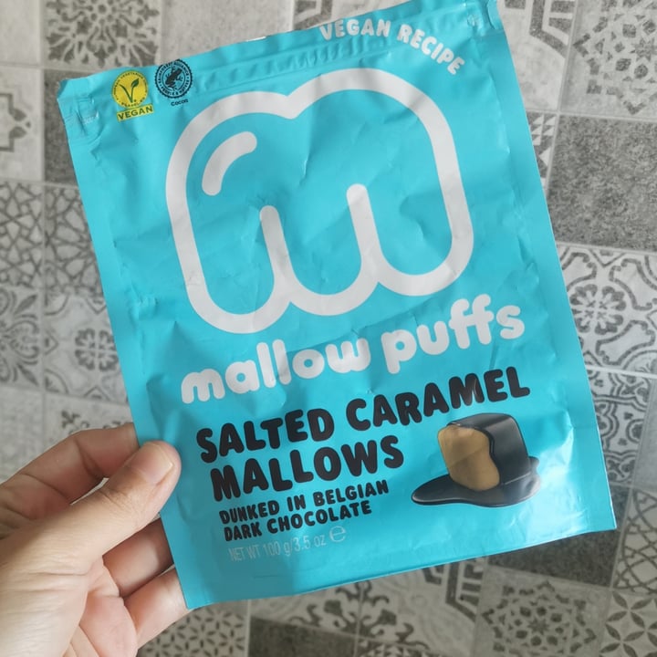 Mallow puffs Salted Caramel Mallows in Dark Chocolate Review | abillion