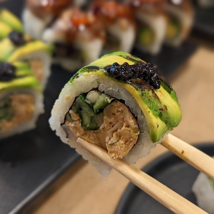 Beyond Sushi Manhattan, New York, United States Charred Avocado Maki ...