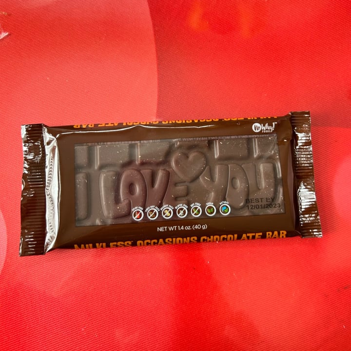 No Whey! Foods Milkless Occasions Chocolate Bar Review | abillion