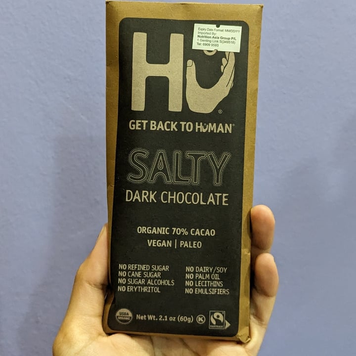 Hu Kitchen Salty Dark Chocolate Review | abillion