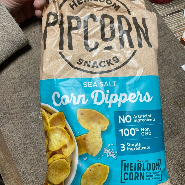 Pipcorn Heirloom corn dippers sea salt Review | abillion