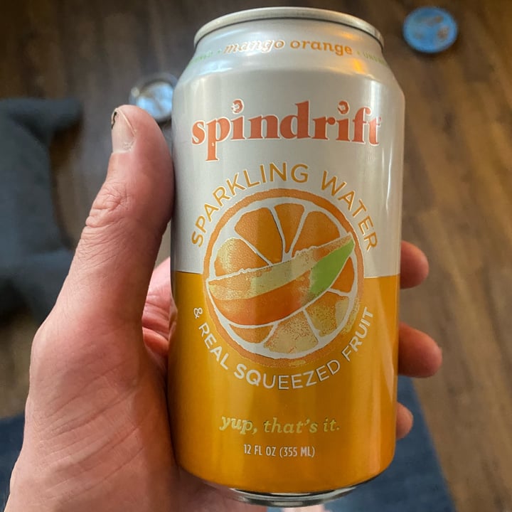 Spindrift Orange Mango Sparkling Water Review | abillion