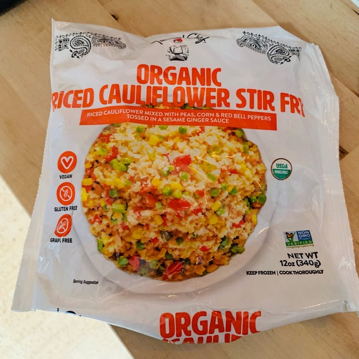 Tattooed Chef Organic riced cauliflower stir fry Review | abillion