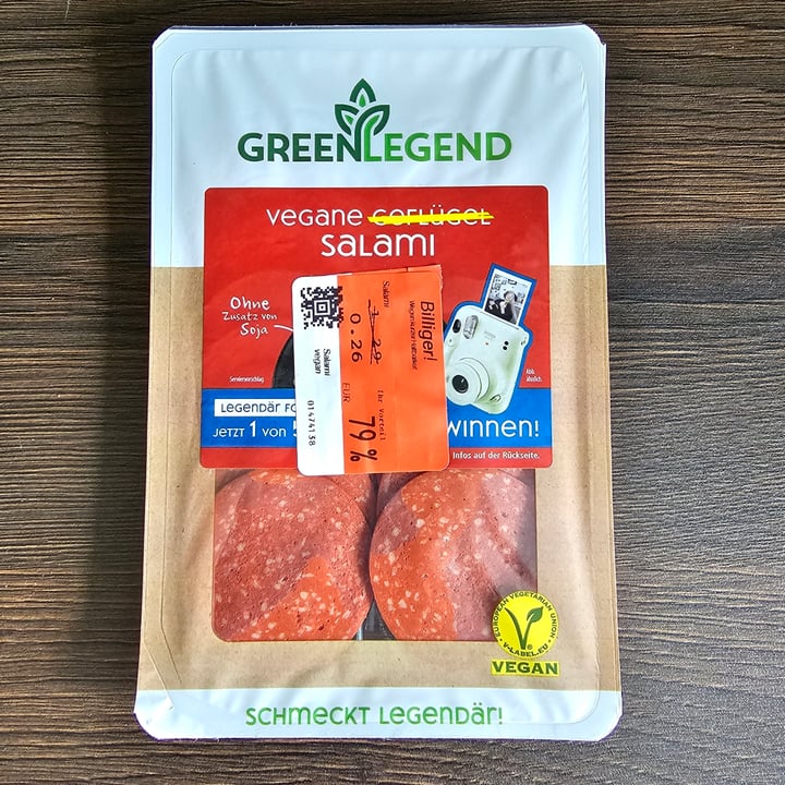 Green Legend Vegane Salami Review | abillion