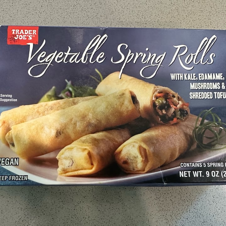 Trader Joe's Vegetable spring rolls Review | abillion