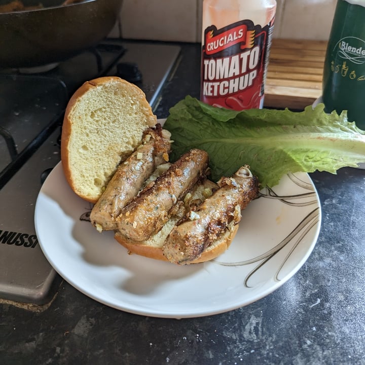 Tesco Plant Chef 6 Red Pepper And Bean Bangers Review | abillion